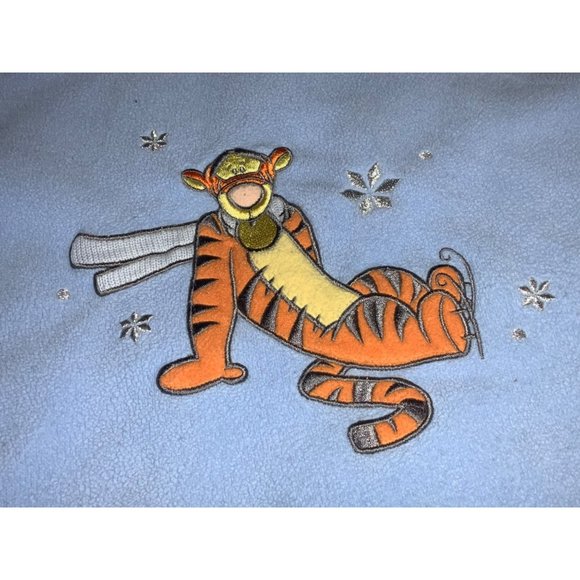 -Disney | Tops | Disneys Tigger Fleece Pullover Size Xl Vintage | Poshmark